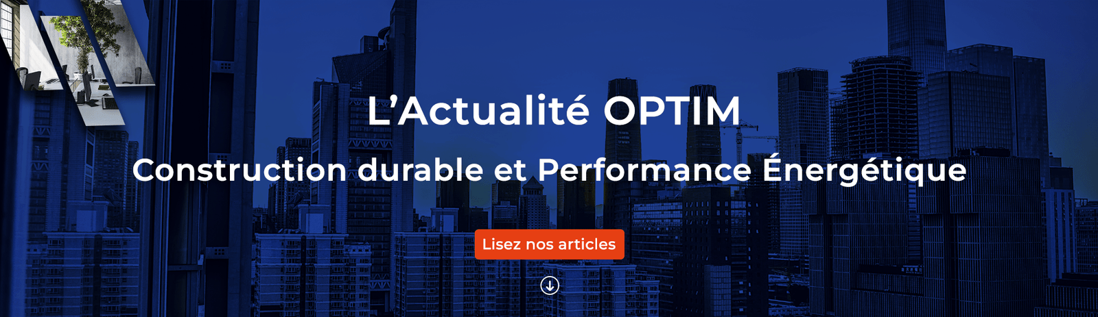 L’actualité OPTIM – Construction durable et Performance énergétique des ...